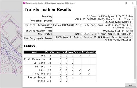 Autodesk Coordinates Transformation Tool 2024 Not Working Autodesk