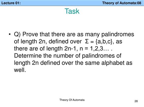 Ppt Theory Of Automata Powerpoint Presentation Free Download Id