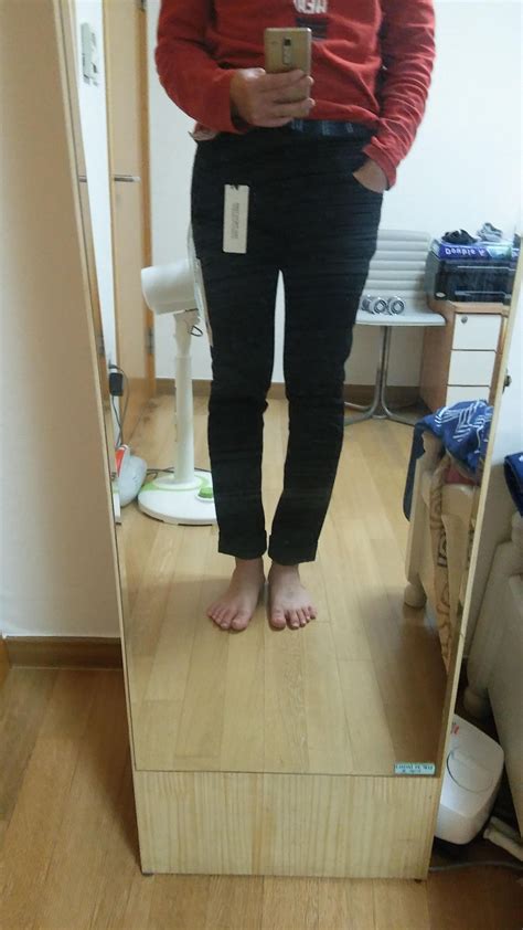 유니클로 스트레치 스키니피트 컬러진 블랙 패션 에펨코리아