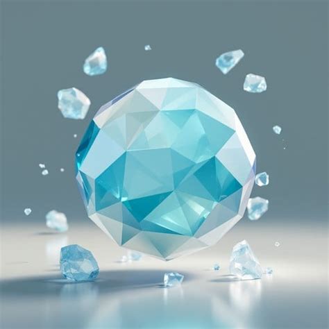 Free Crystalline Geometric Sphere Photo Crystal Geometric Sphere Download At Stockcake