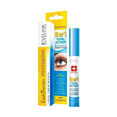 Eveline Cosmetics Lash Therapy 8 in 1 Total Action - Cipria Make Up