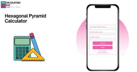 Hexagonal Pyramid Calculator Calculatorspot