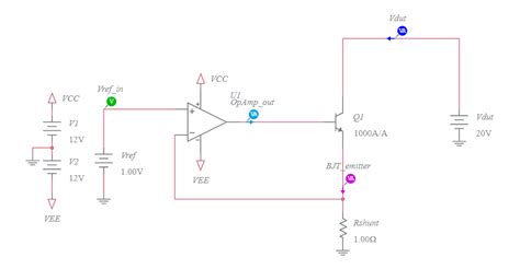 Electronic Dummy Load Bjt 01 Multisim Live