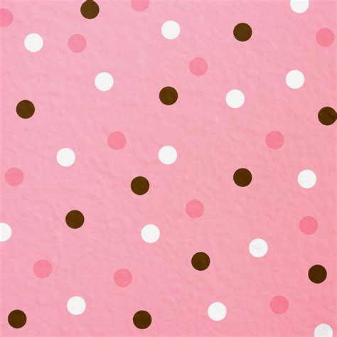 Розовый фон в белый горошек 33 фото