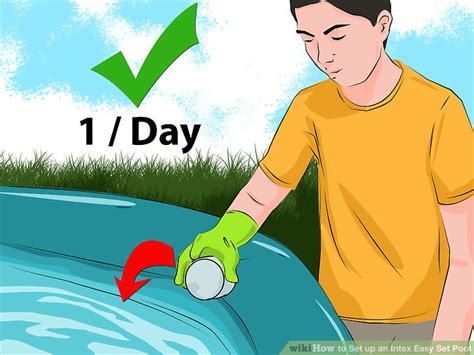 How To Set Up An Intex Easy Set Pool Steps With Pictures