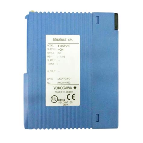 YOKOGAWA F SP N Sequence CPU Module Rapid Delivery SAUL ELECTRIC
