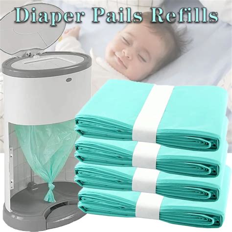 10m Bady Diaper Refill Bags For Dekor Classic Diaper Pails And 16l
