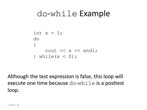 Ppt Chapter 5 Loops Powerpoint Presentation Free Download Id2248205