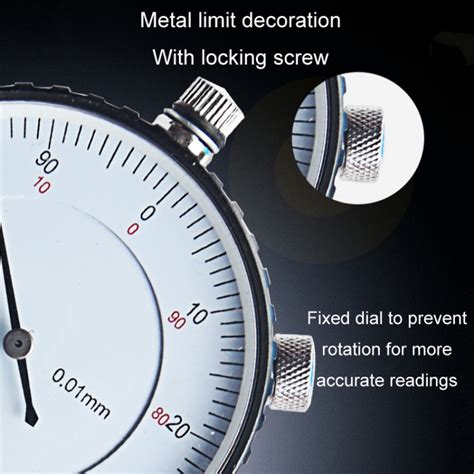 Mm High Precision Large Dial Pointer Dial Indicator Specification Mm