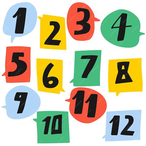 Numbers 1 12 Printables Printable Free Templates