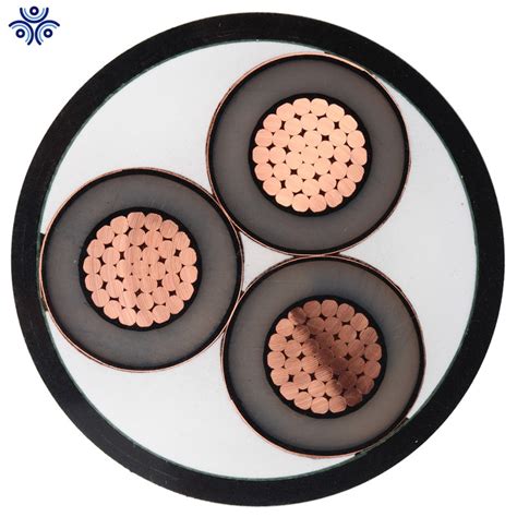 3 Core Medium Voltage Xlpe Insulation Pvc Sheath Power Cable Dh Cable