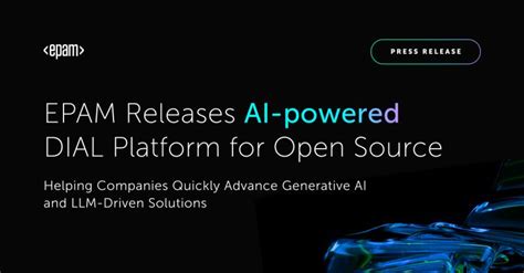 Epam Launches Ai Powered Dial Platform For Open Source Tamás Kiss