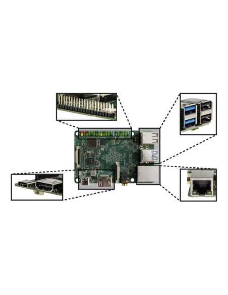 ROCK Pi 4 SE 4 Go Radxa Alternative Au Raspberry Pi 4