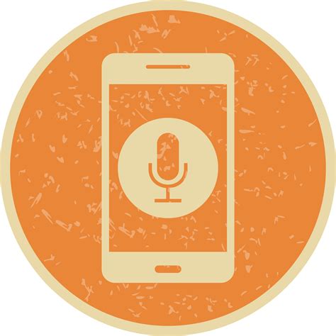 Microphone Mobile Application Vector Icon 354185 Vector Art At Vecteezy