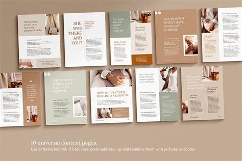 Ebook Template Canva Workbook Template Canva Canva Ebook Etsy Artofit