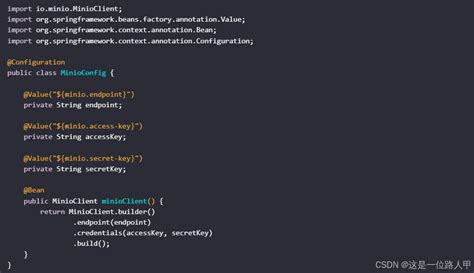 Spring Boot 整合 Minio 实现文件上传功能minio 上传本地文件 Csdn博客