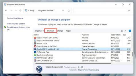How To Completely Uninstall Virtualbox In Windows