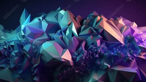 무료 배너 표지와 눈길을 끄는 마케팅 자료에 이상적인 3d 기하학적 모양의 렌더링된 그림 Ppt 배경 Slidesdocs