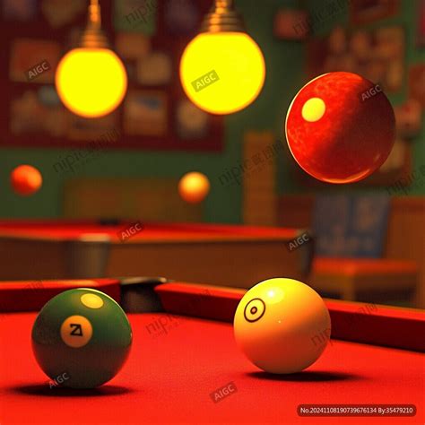 Ai创作图写实台球 台球形象设计 台球海报撞球 桌球图片素材下载 台球插画 台球比赛球类运动 桌球插画 台球挂画台球插画 桌球比赛台球比赛