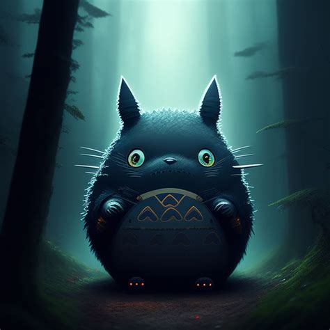 Totoro Cat Bus Wallpaper