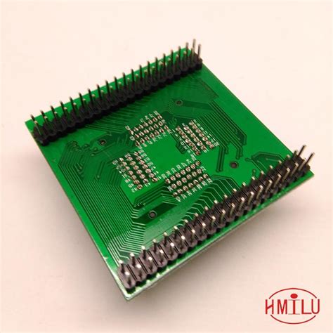 tqfp80 socket fqfp80 socket qfp80 adapter burn in socket open top adapter