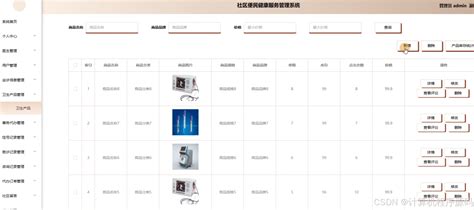 Springboot社区便民健康服务管理系统源码毕设论文 Csdn博客