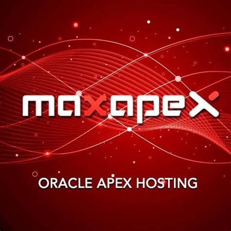maxapex oracle apex hosting home facebook