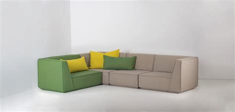 Cubit Modular 4 Seater Fabric Sofa By Cubit By Mymito