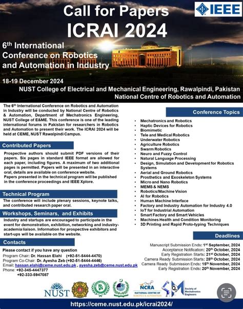 Hassan Elahi On Linkedin Dear Esteemed Researchers Scientists And Educators We Are Delighted