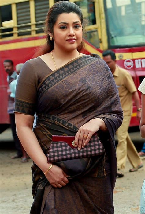 Meena Looks Very Cunning In Indian Saree What You Say