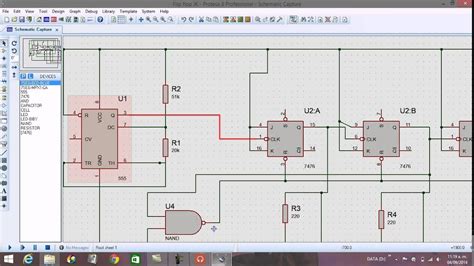 Digital Lock Using Jk Flip Flops Multisim Velomaz