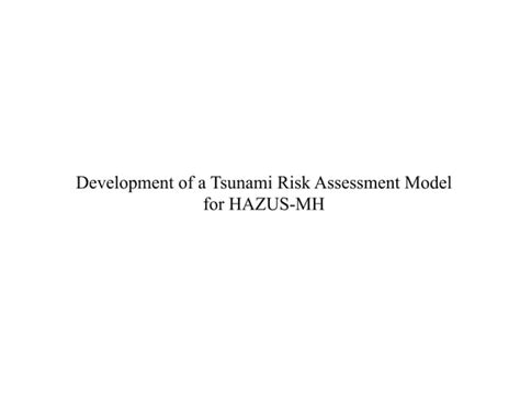 Lessons Learned From The 2011 Tohuku Tsunami Harry Yeh Ppt