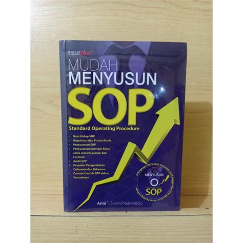 Jual BUKU MUDAH MENYUSUN SOP STANDARD OPERATING PROCEDURE CD Shopee