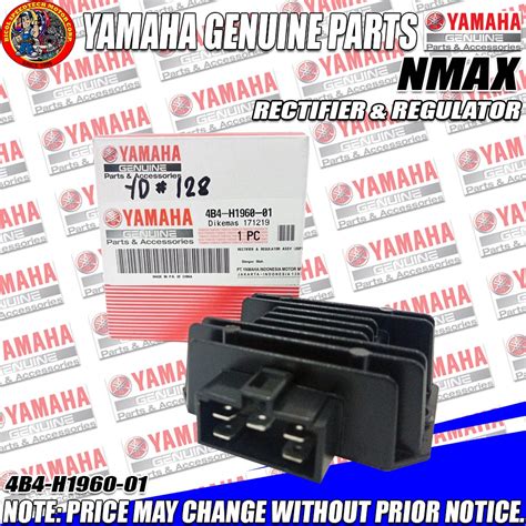 Yamaha Genuine Nmax Rectifier And Regulator Ygp Genuine 4b4 H1960 01 Shopee Philippines