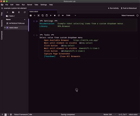 Targeting Dropdown Elements In Web Applications Robocorp Portal