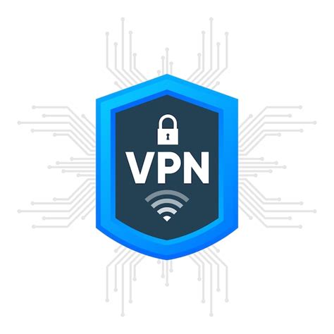 Premium Vector Vpn Shield Protecting Personal Data Vpn Service Private Network Cyber Security