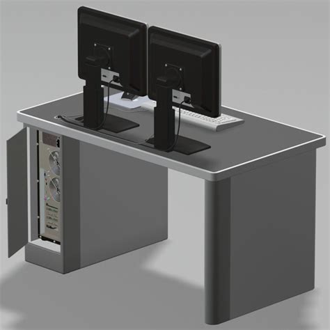 Mri Workstation Computer Pc D Model