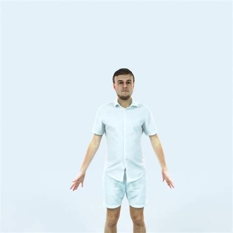 3d Model Veracity M Animated Rigged Summer Casual Man Vr Ar Low Poly Cgtrader