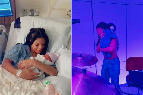 Halle Bailey Gets Tattoo Of Son Halo S Name To Celebrate Mother S Day
