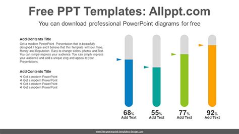Oval Bar Chart PowerPoint Diagram Template Slidesgo Templates