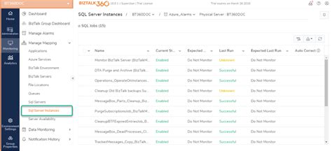 Monitor Biztalk Sql Jobs Using Biztalk360