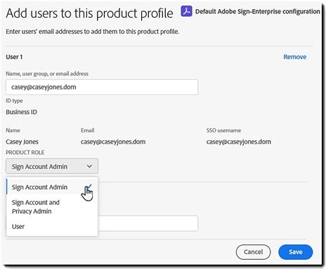 Adobe Document Cloud Feature Administration