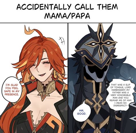 Mavuika And Capitano Genshin Impact Drawn By Sgrimp Danbooru