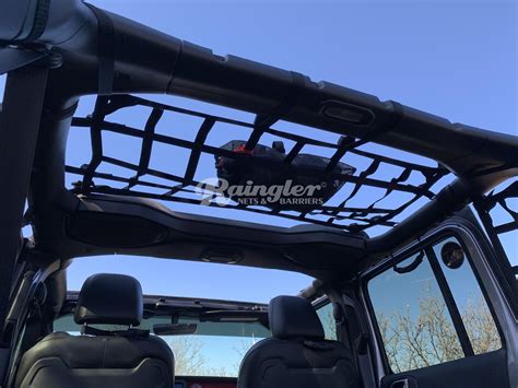Jeep Gladiator Heavy Duty Cargo Netting Raingler