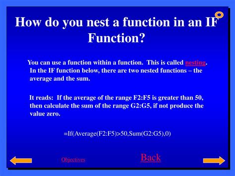 Ppt Introduction To The If Function Powerpoint Presentation Free