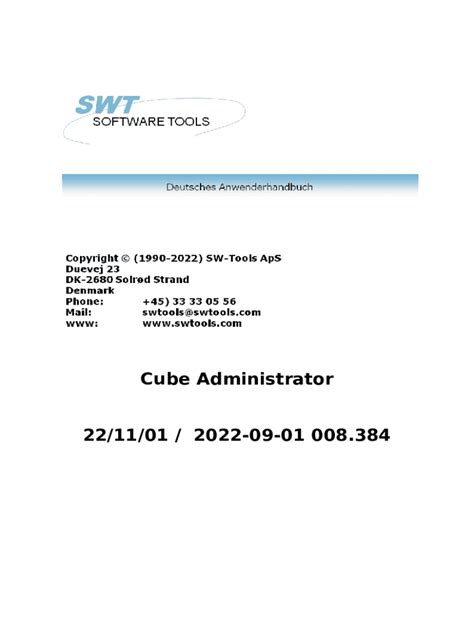 Contents Sw Tools Doc Template Pdffiller