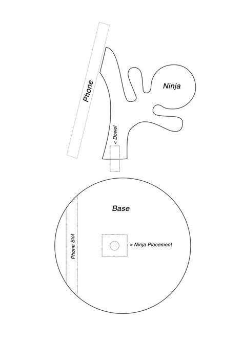 Шаблон подставки для телефона из фанеры размеры чертежи