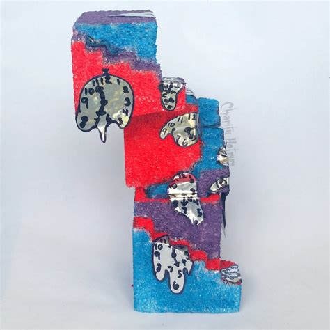 Scrappin Chaos How To Make A Quick And Easy Tower With Foam Blocks