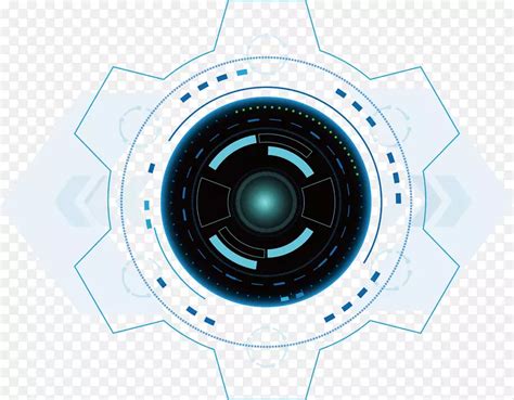 蓝色矢量科技按钮png图片素材下载 图片编号7344582 Png素材网