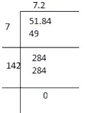 Find The Square Root Of The Following Decimal Numbers I Ii Iii Iv